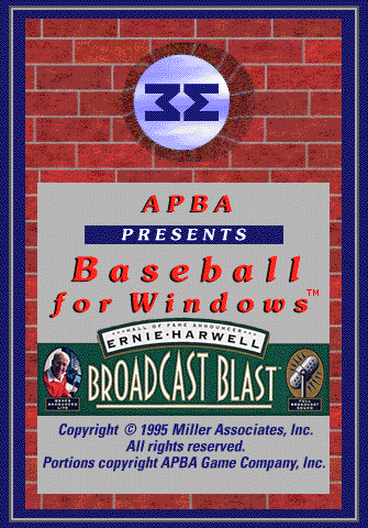 Welcome to the The APBA Lifers League!